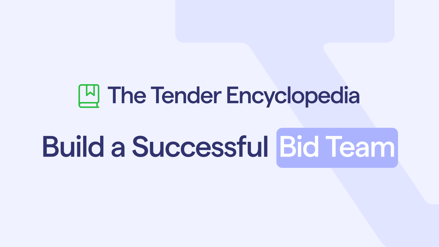 How to Build an Effective Bid Team: Strategies for Success in Public ...