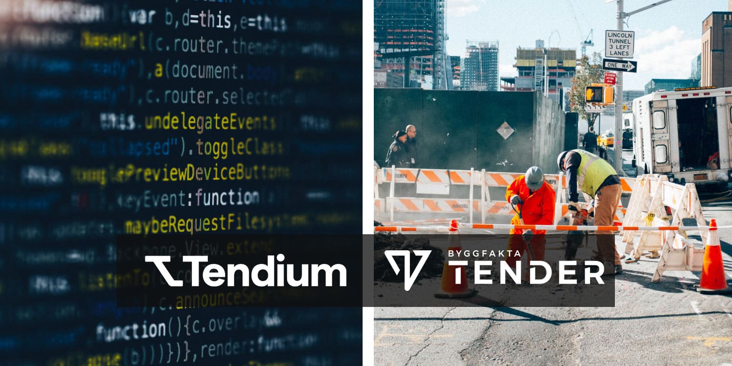 Tendium and Byggfakta Collaborate to Simplify Public Procurement in the ...