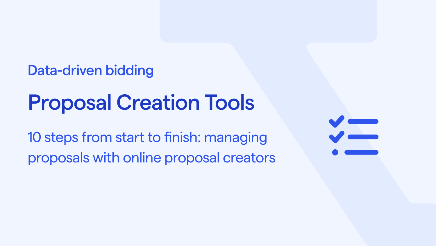 10 Steps From Start to Finish: Managing Proposals With Online Proposal ...